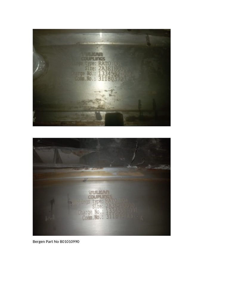 Engine Coupling Details | PDF