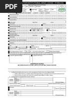 New Arms License Application Form | PDF | License | Firearms