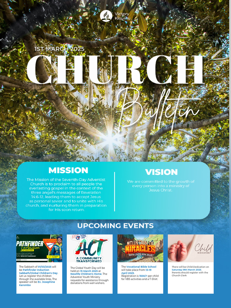 Sdac Victory Bulletin | PDF | Seventh Day Adventist Church | Religious ...