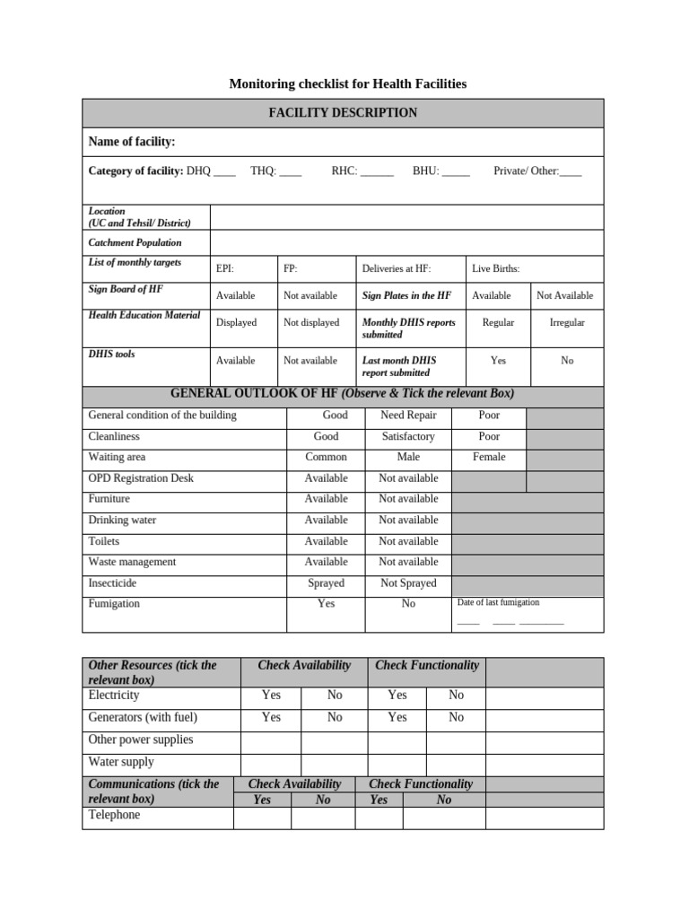 Check List Checklist Monitoring 154479246344 | PDF