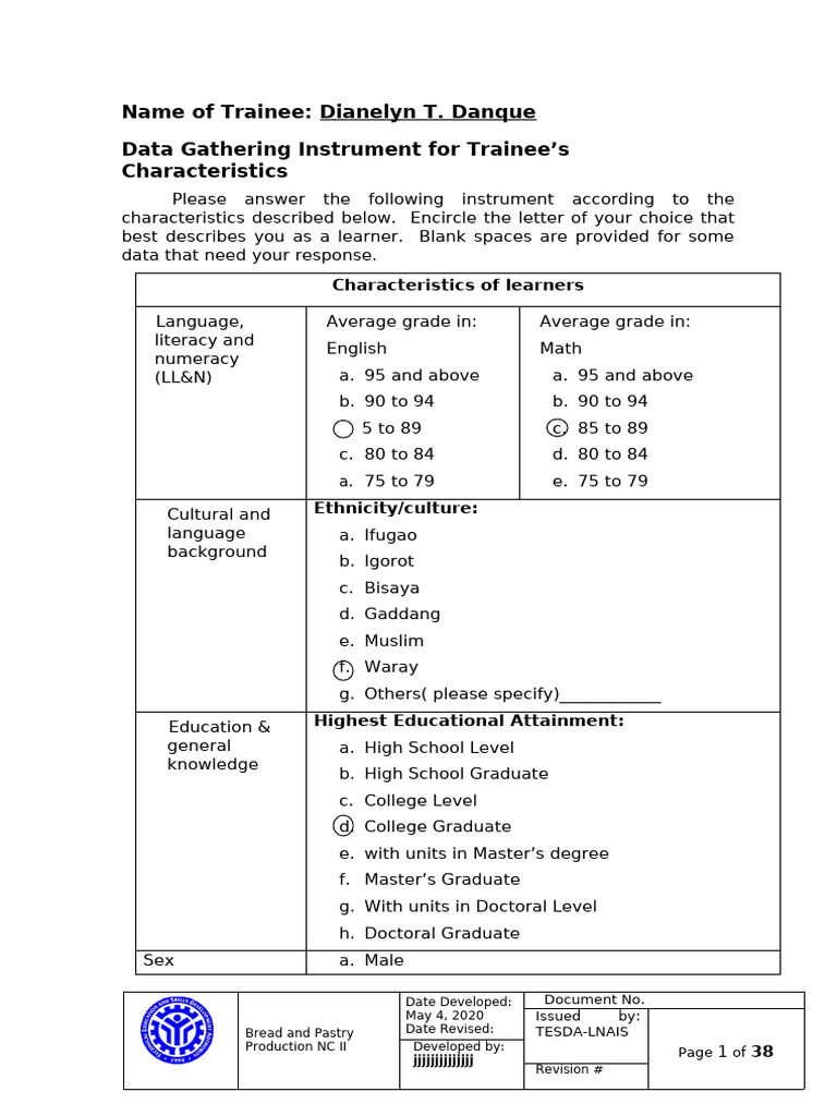 Uc1, PTS Templates | PDF | Cakes | Baking