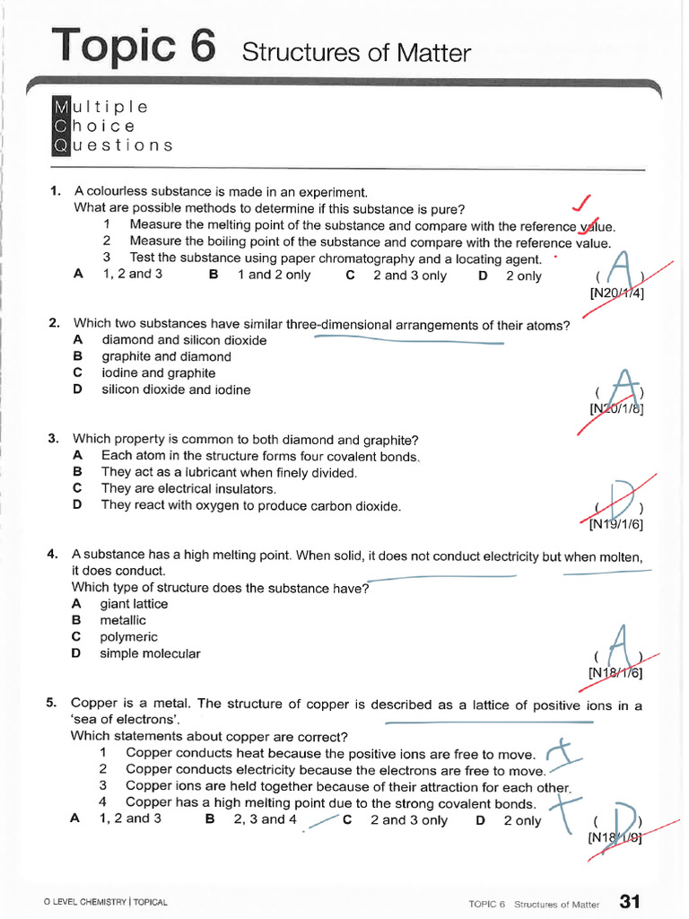 23-P06 Structures of Matter | PDF