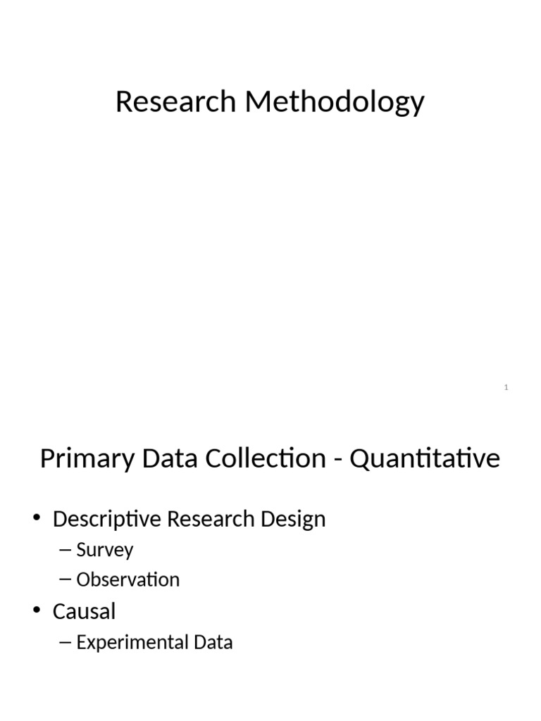 Primary Data Collection | PDF | Survey Methodology | Data