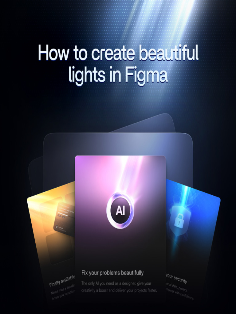 Create Beautiful Lights in Figma | PDF
