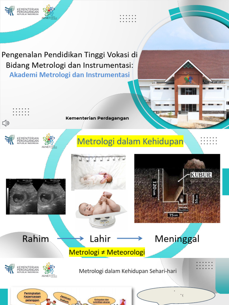 Pengenalan Akademi Metrologi AKMET | PDF