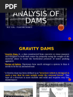 Gravity Dam Analysis EXAMPLE PROBLEMS | PDF | Stress (Mechanics) | Dam