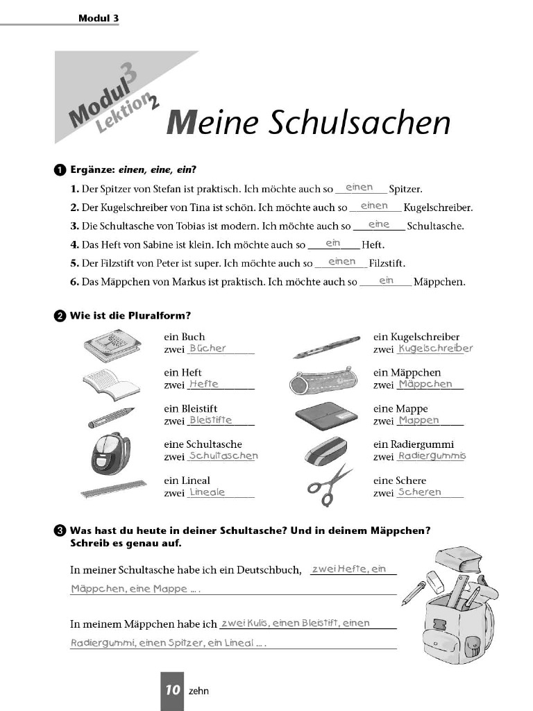 Modul 3 Lektion 2 (Ab) - Class Vii | PDF