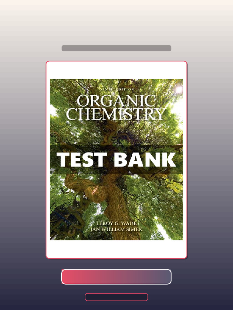 Organic Chemistry 9th Edition Wade Ebook and TestBank Bundle Fast ...