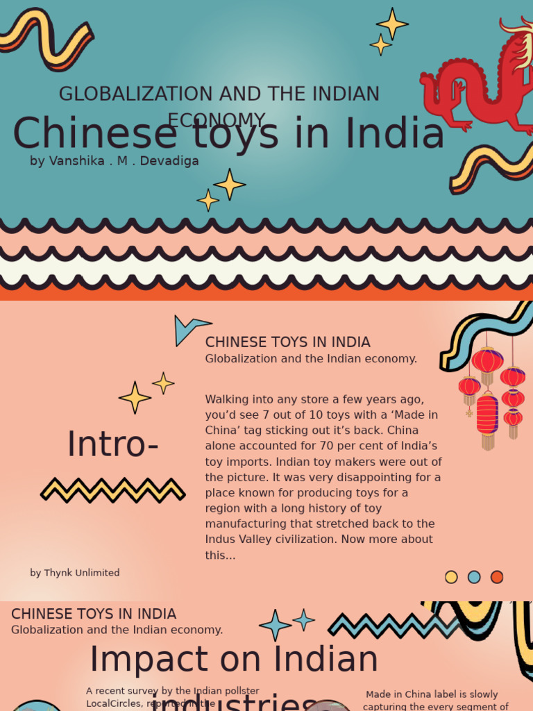 Impact of Chinese Toys on India | PDF | Toys | Globalization