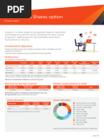 Choice Income PDS Overview | PDF | Cost Of Living | Financial Risk