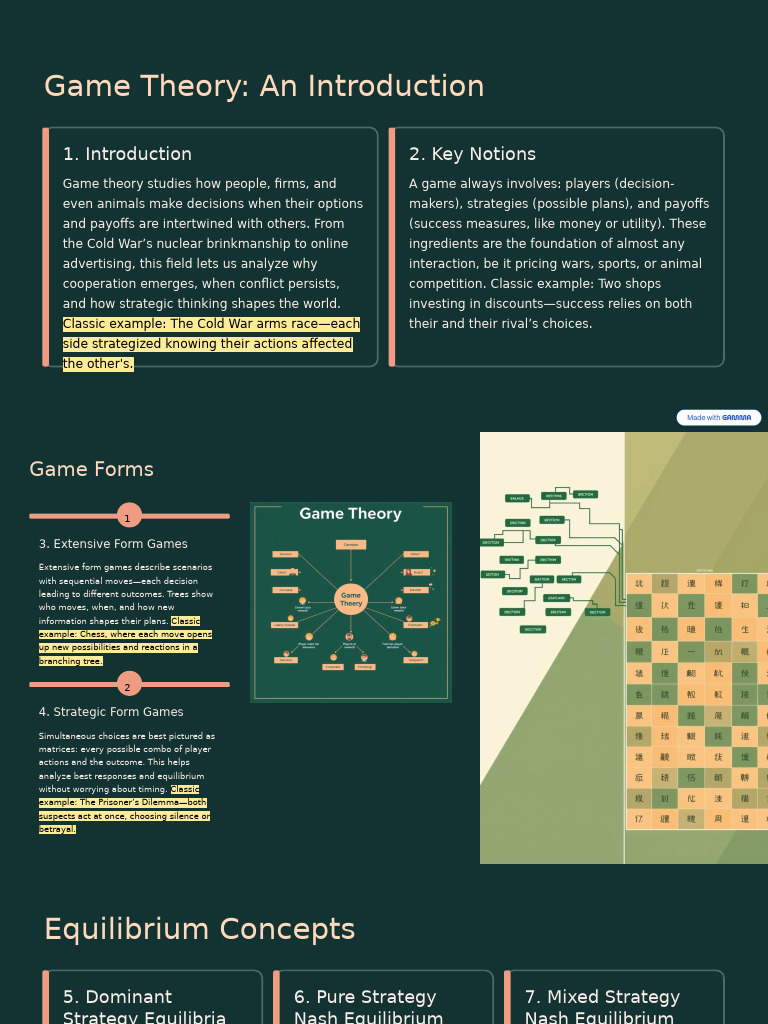Game Theory An Introduction | PDF | Game Theory | Auction