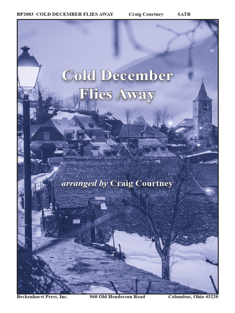 Cold December Flies Away - Craig Courtney | PDF