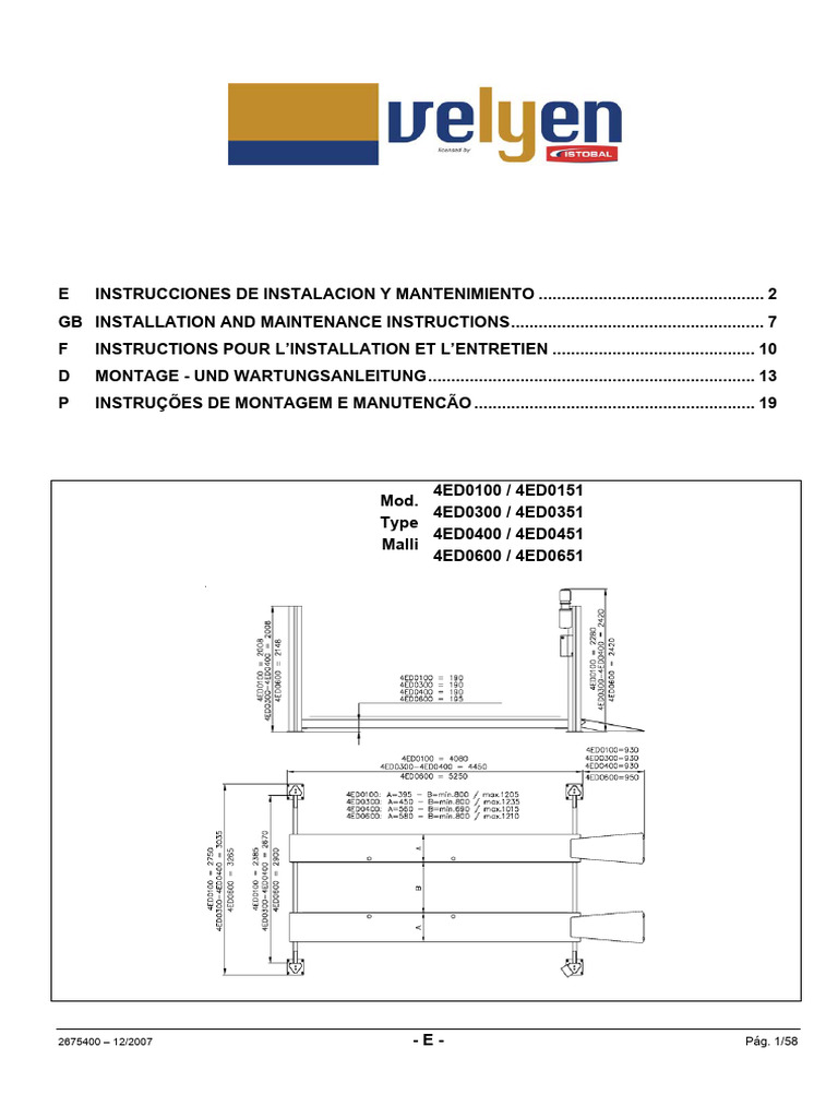 4ED0XXX | PDF | Tornillo | Bienes manufacturados