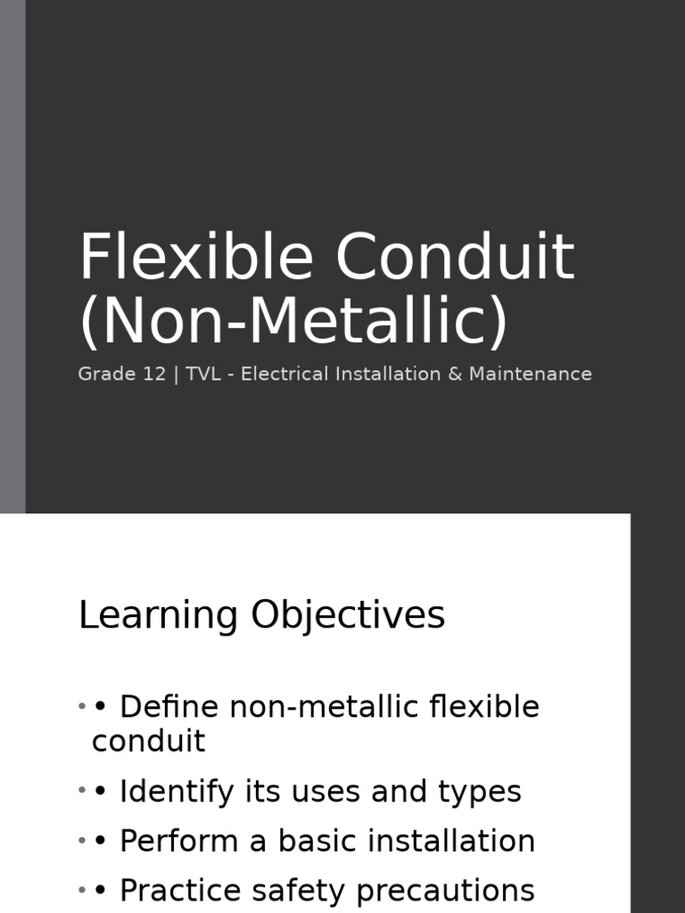 Liquidtight Flexible Conduit Overview | PDF