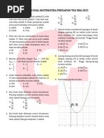 Latihan Soal Tka Matematika Sma 2025 | PDF