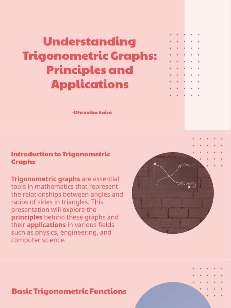 Slidesgo Understanding Trigonometric Graphs Principles and Applications ...