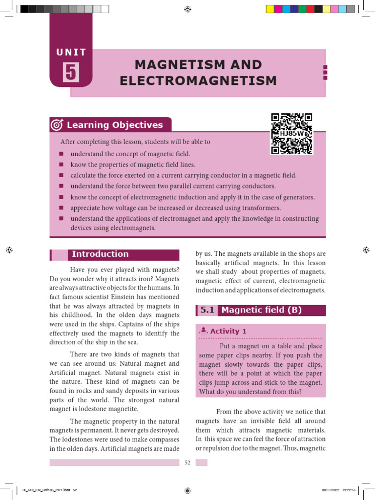 Understanding Magnetism and Electromagnetism | PDF | Electromagnetic ...
