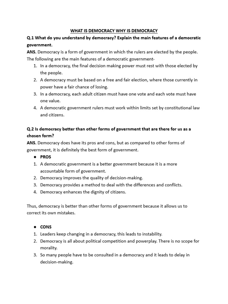 Civics CH-1 Class 9 | PDF