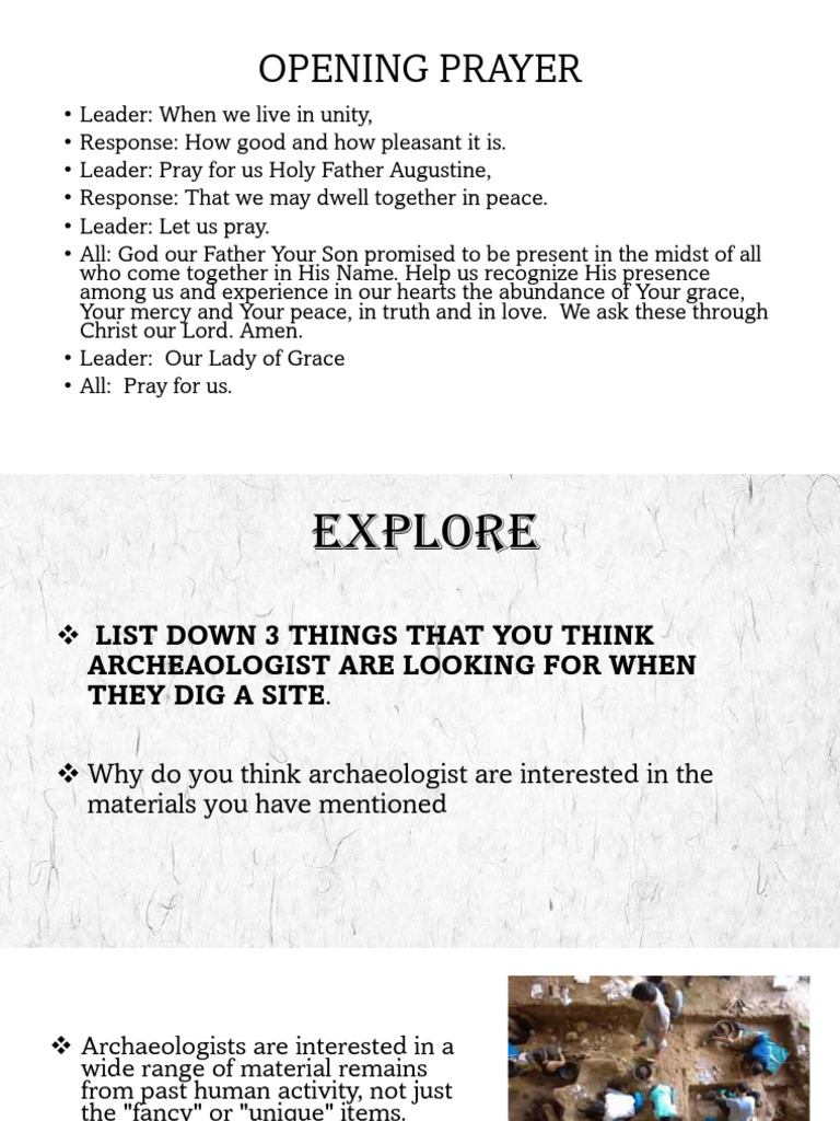 Artifacts As The Interest of Archaeologist | PDF | Archaeology | Museum