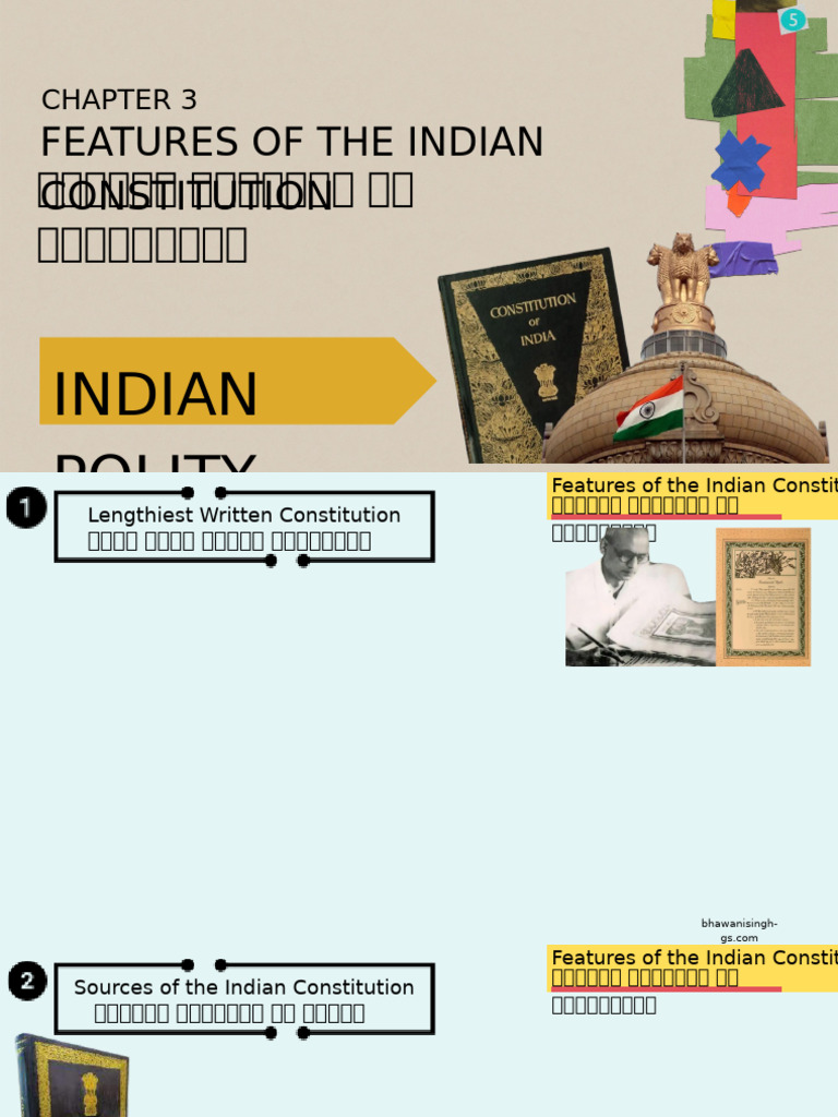 Features of Indian Constitution | PDF