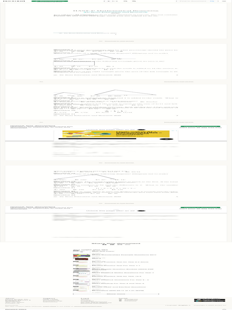 Hast P Mathematical Reasoning Sample PDF Teaching Methods & Materials | PDF | Area | Scribd