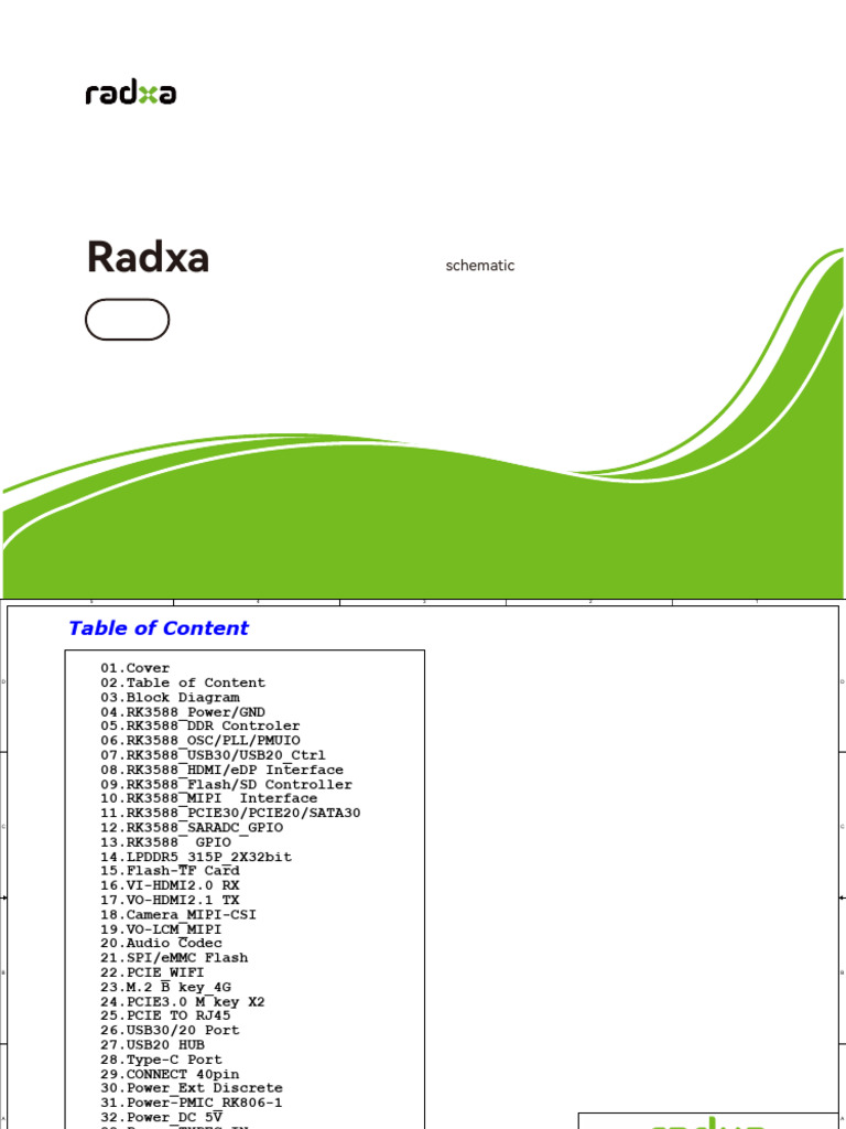 Radxa Rock5bp v1.2 Schematic | PDF