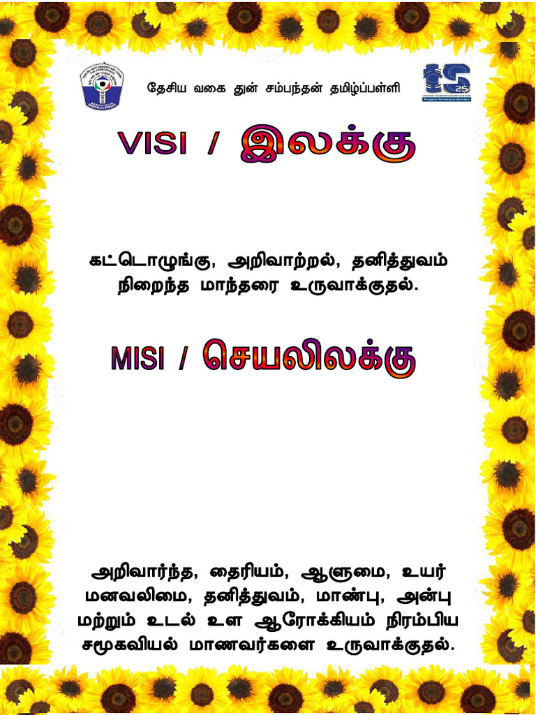 Visi Misi Sekolah | PDF