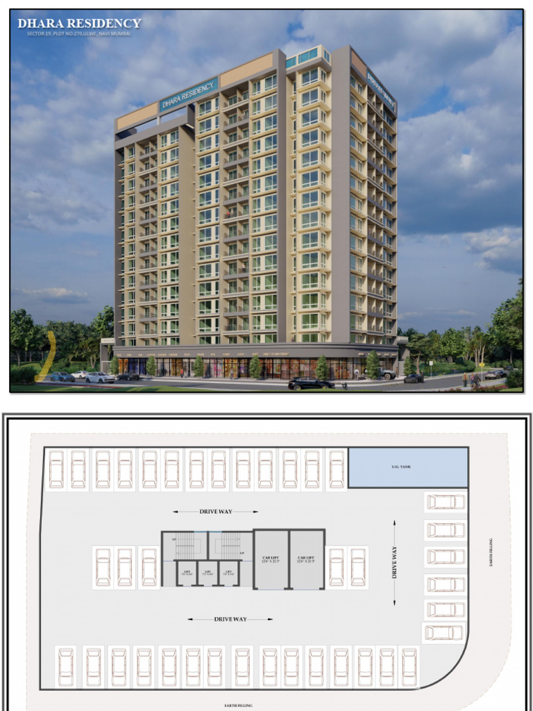 DHARA RESIDENCY Plot Plan | PDF