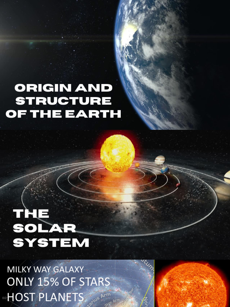 Origin and Structure of Earth | PDF | Earth | Planets