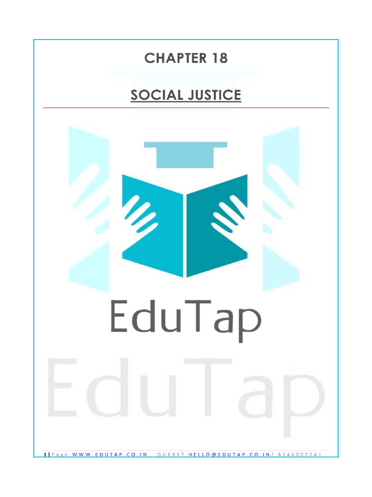 Social Justice Worksheet | PDF