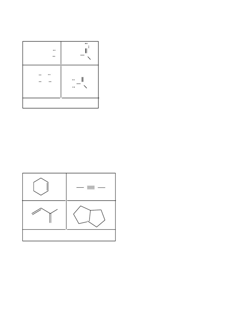 Organic Chemistry I Quiz 1 Answer Key | PDF