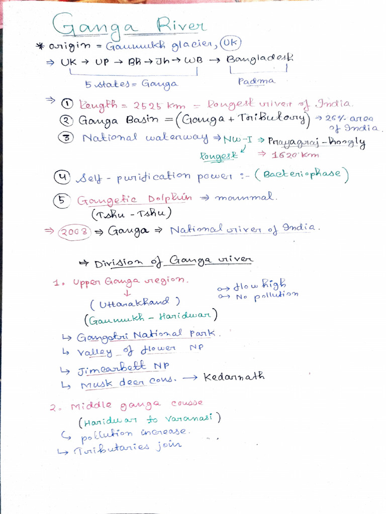 Ganga River System | PDF
