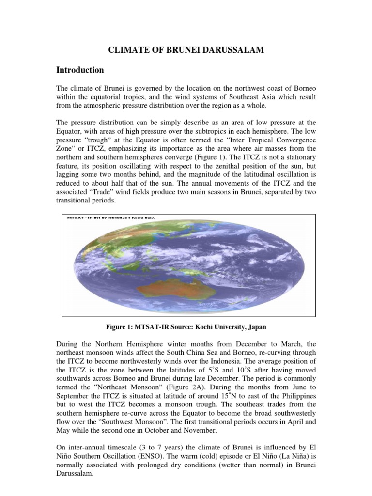 Brunei Climate | Rain | Monsoon