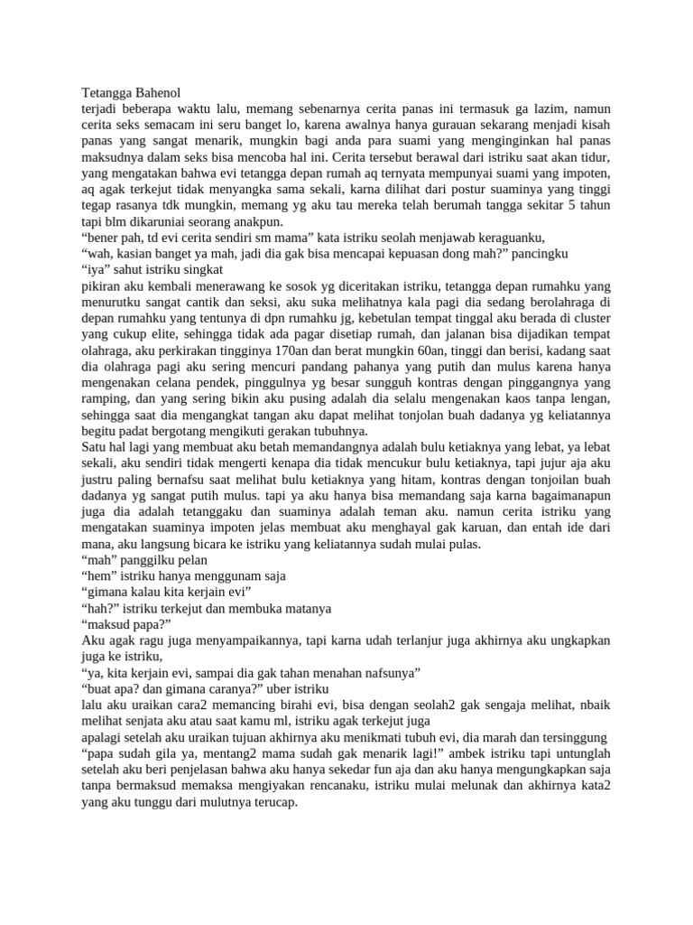 Tetangga Bahenol | PDF