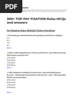 JE Pay Fixation Level6 To 8A PDF | PDF