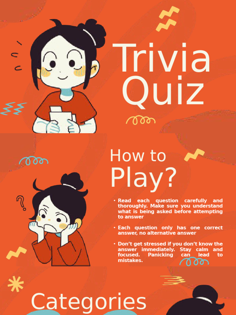 Fun Trivia Quiz: Word Games & Challenges | PDF