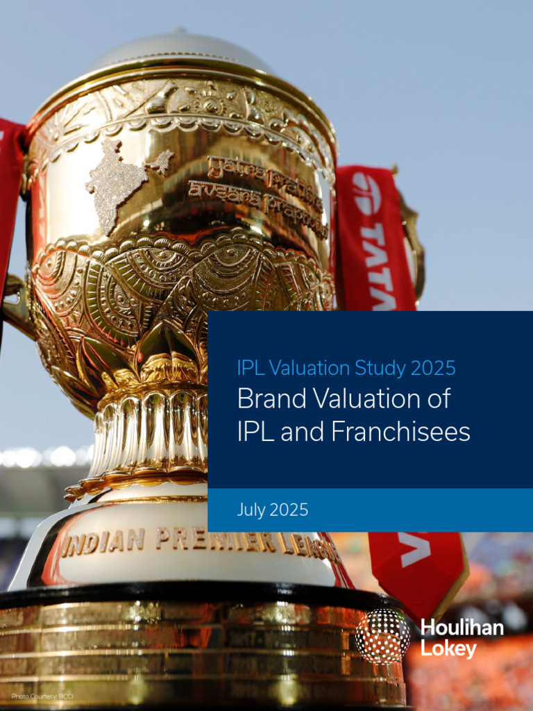 IPL Valuation Study 2025 Insights | PDF | Cricket
