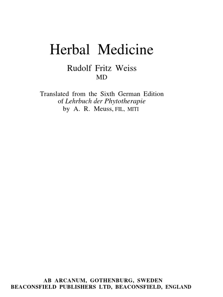 Herbal Medicine | PDF | Herbalism | Pharmaceutical Drug