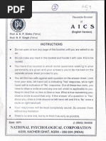 MCQ-30 Metacognition Questionnaire Guide | PDF