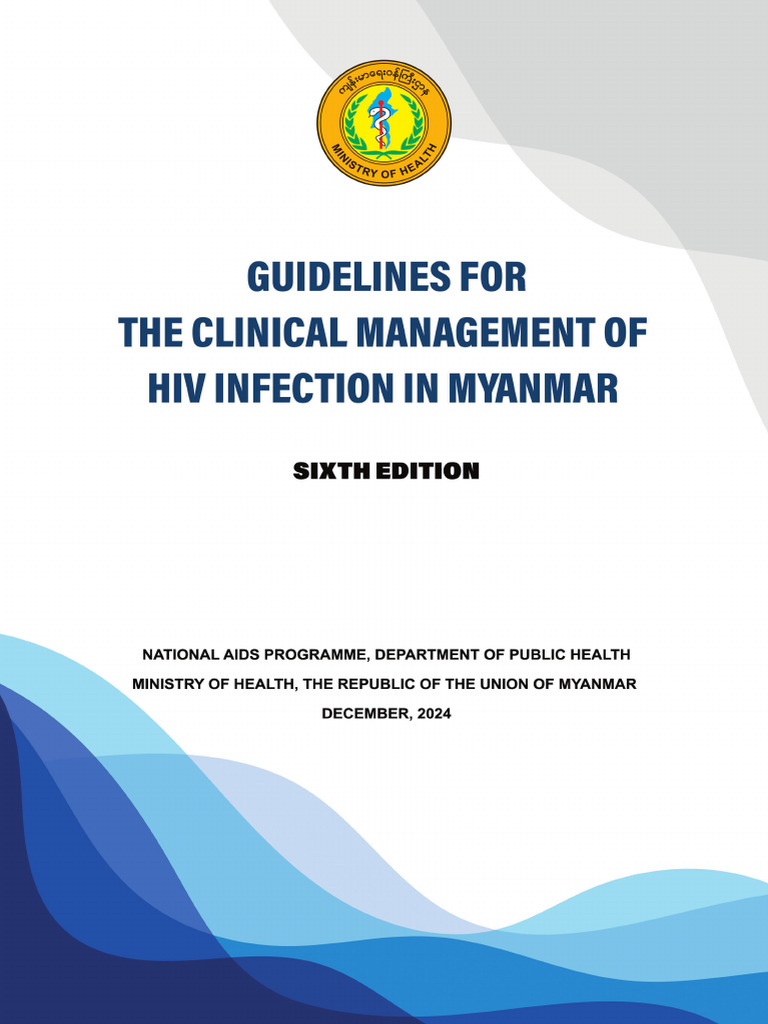 HIV Clinical Management Guidelines Myanmar | PDF | Management Of Hiv ...