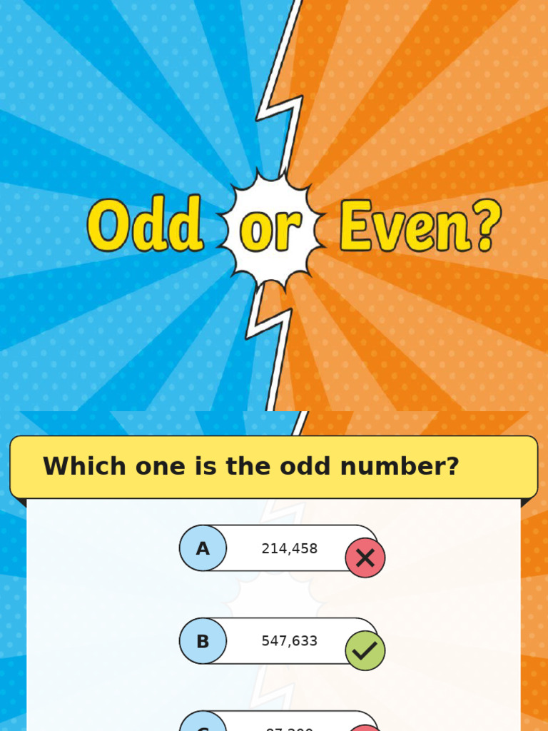 Odd Vs Even Practice | PDF
