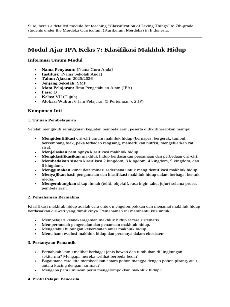 Modul Ipa Gemini | PDF
