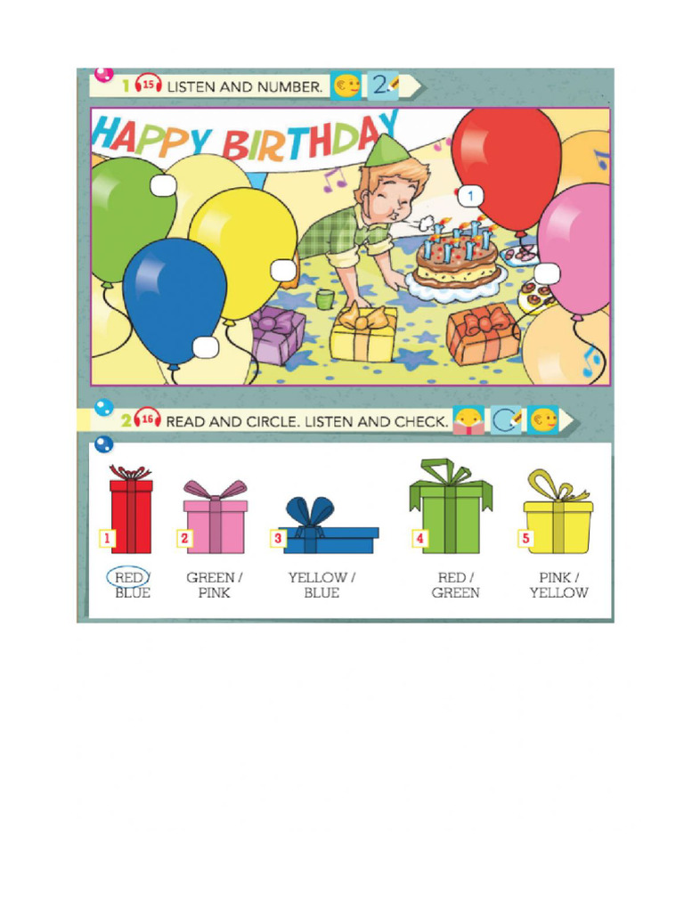 worksheet_Listen and color | PDF