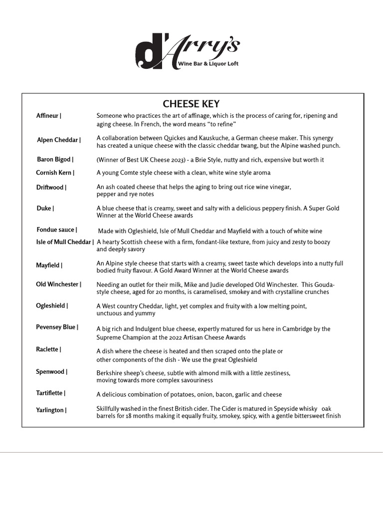 DArrys Main Menu April 2025 Update | PDF | Hamburgers | Salad