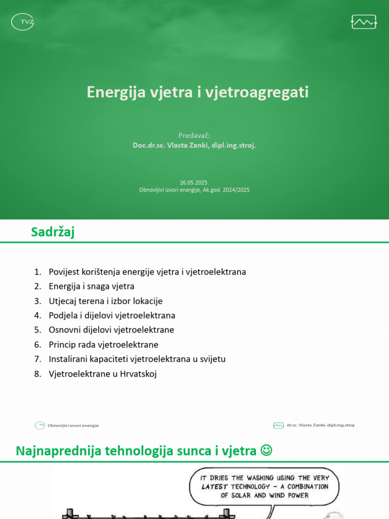 2025 OIE - 12 Energija Vjetra | PDF