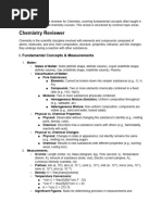 Comprehensive Chemistry Notes Guide | PDF