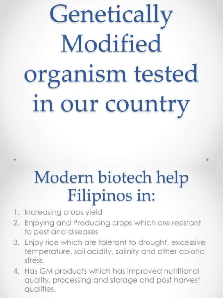 Lesson3 GMOs Semifinals | PDF