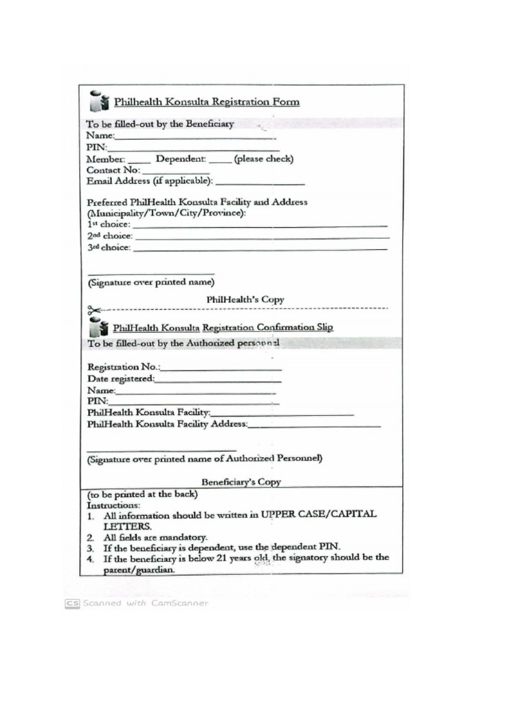 Philhealth Forms 1 | PDF
