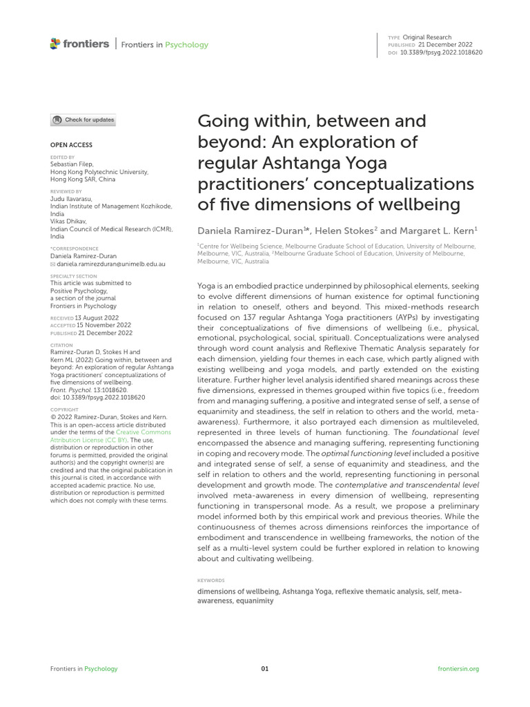 Going Within Between and Beyond An Exploration of | PDF | Emotions ...