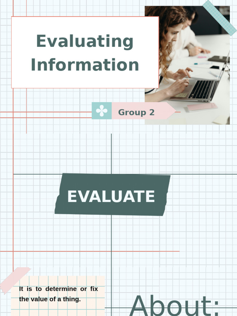 Evaluating Information | PDF